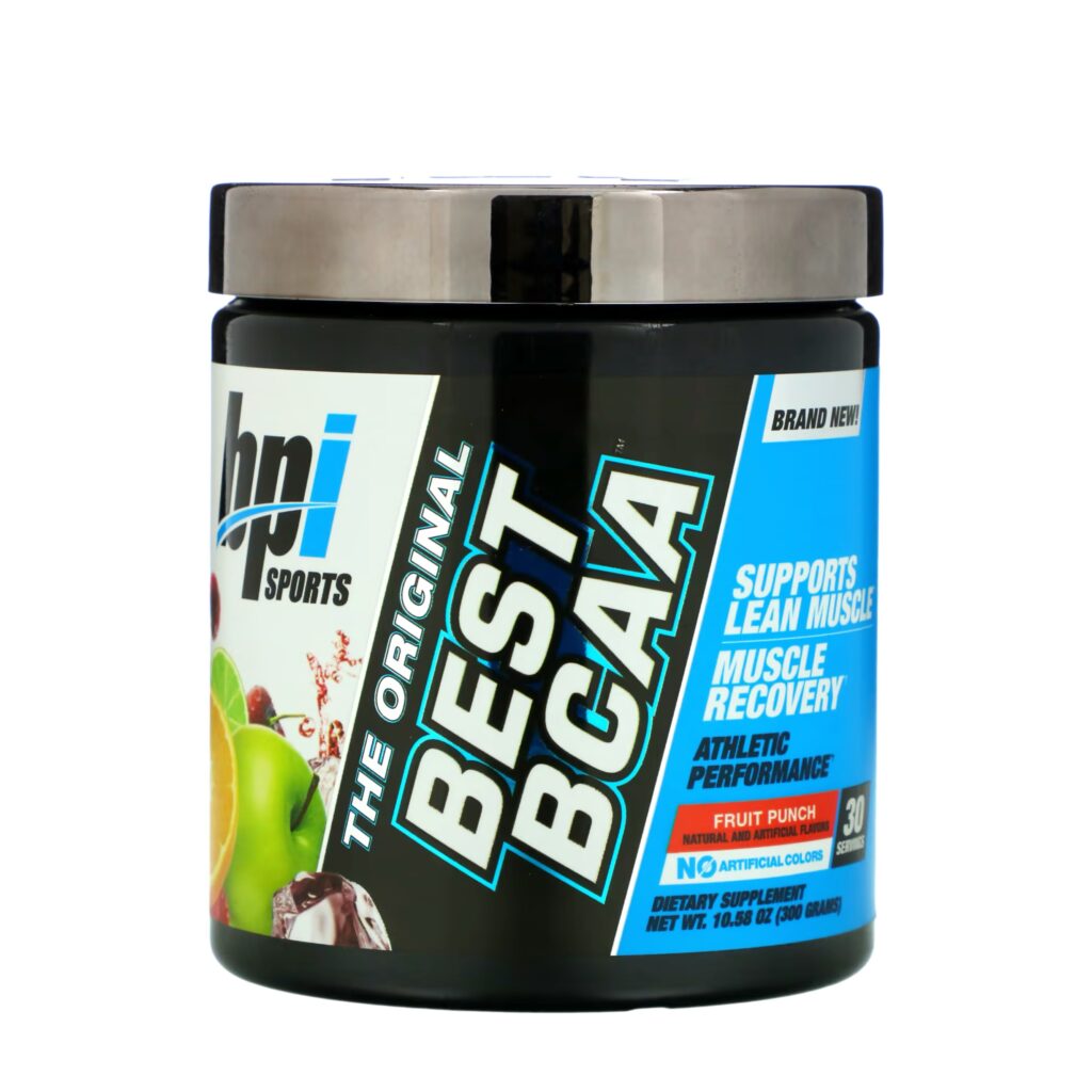 BPI Best BCAA 30 servings fruit punch - Biorganic